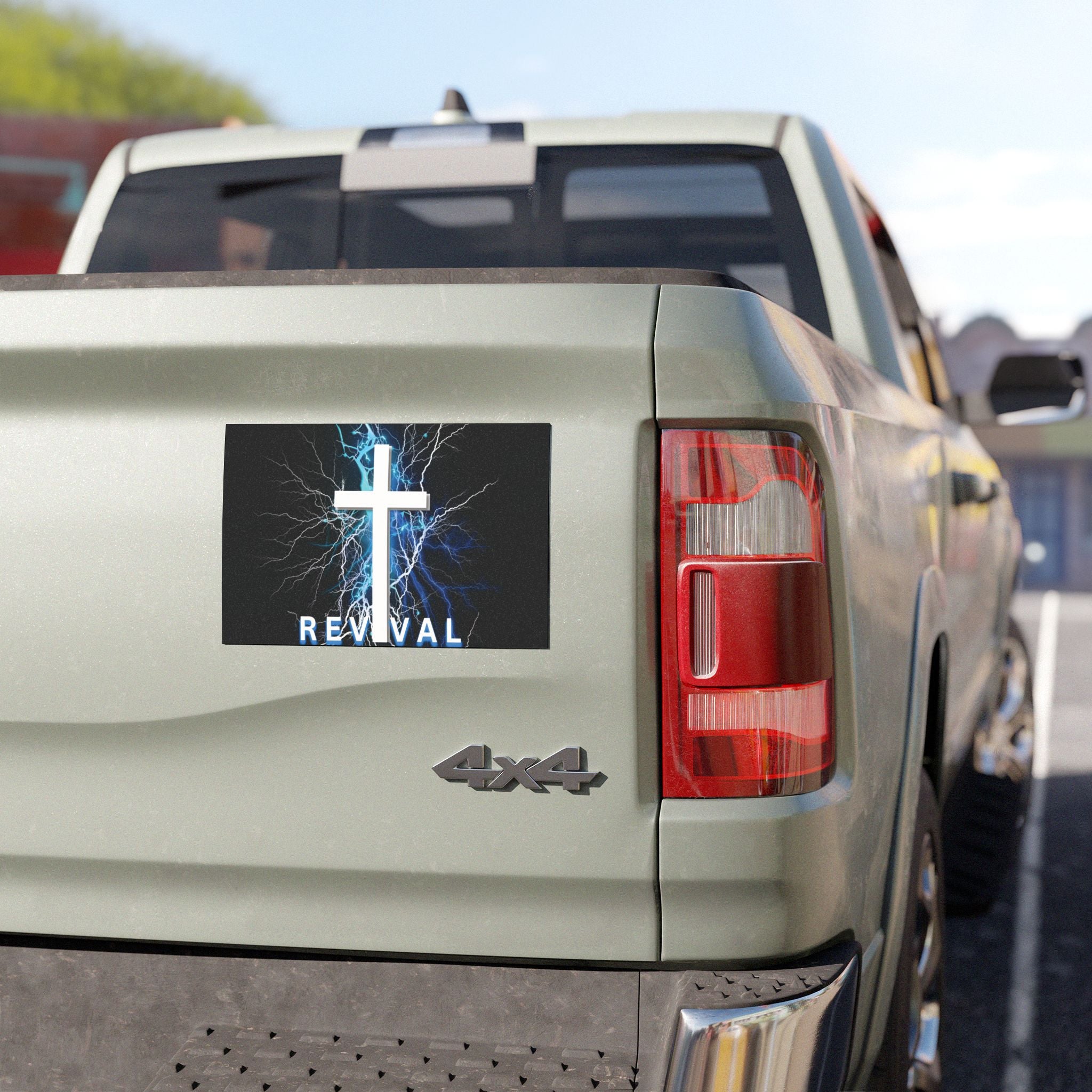 REVIVAL Cross - Car Magnets – Magnify Faith