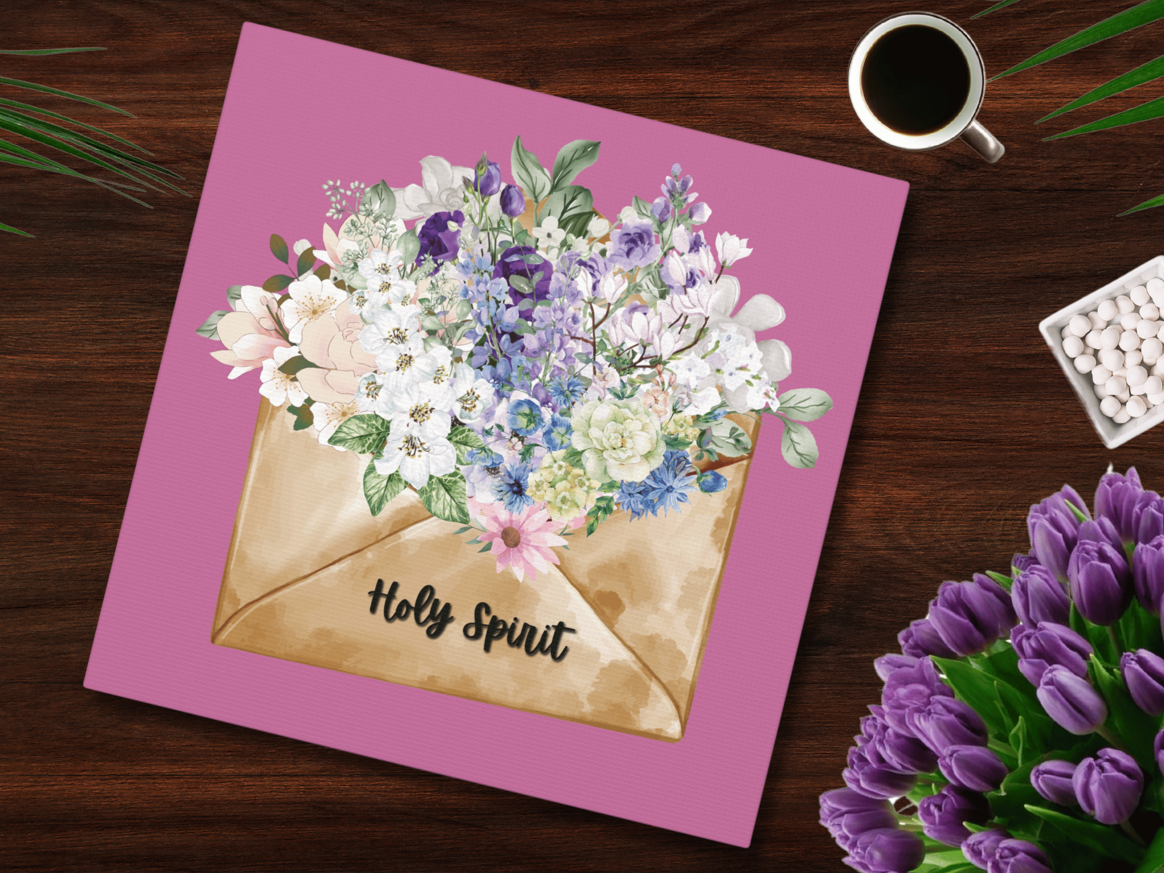 A Letter of Flowers - Canvas Wall Art – Magnify Faith